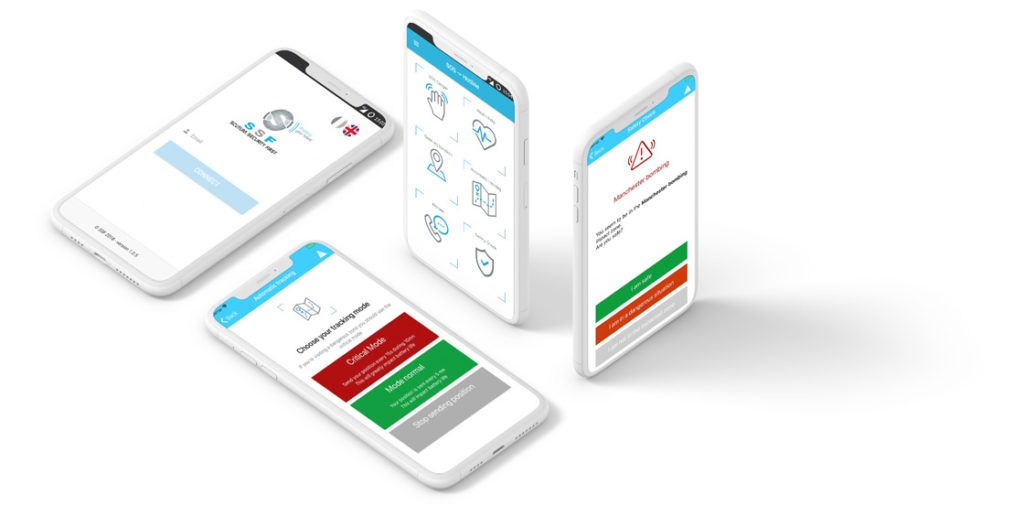 Application mobile sécurité pour SSF Global Solutions | Agence Cbi